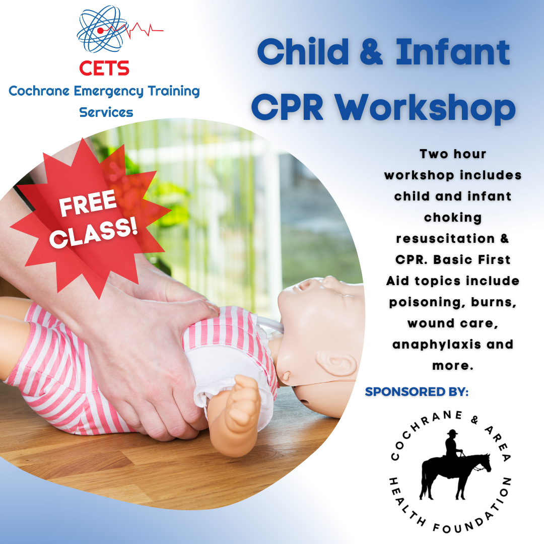 FREE CPR + Choking Workshop | Town of Cochrane
